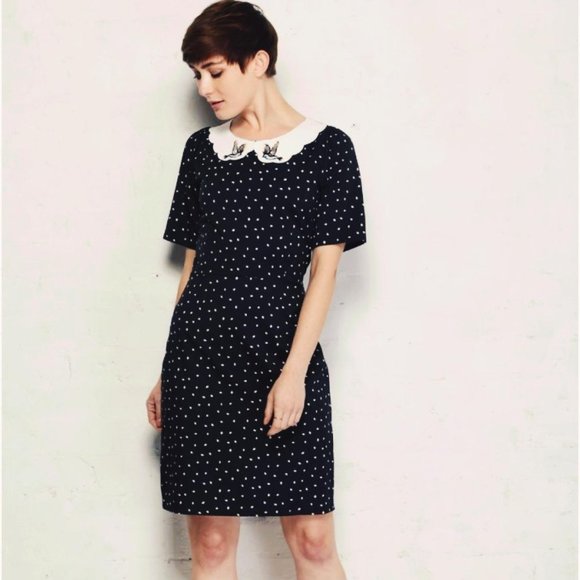 Trollied Dolly | Dresses | Trollied Dolly Dotted Sheath | Poshmark